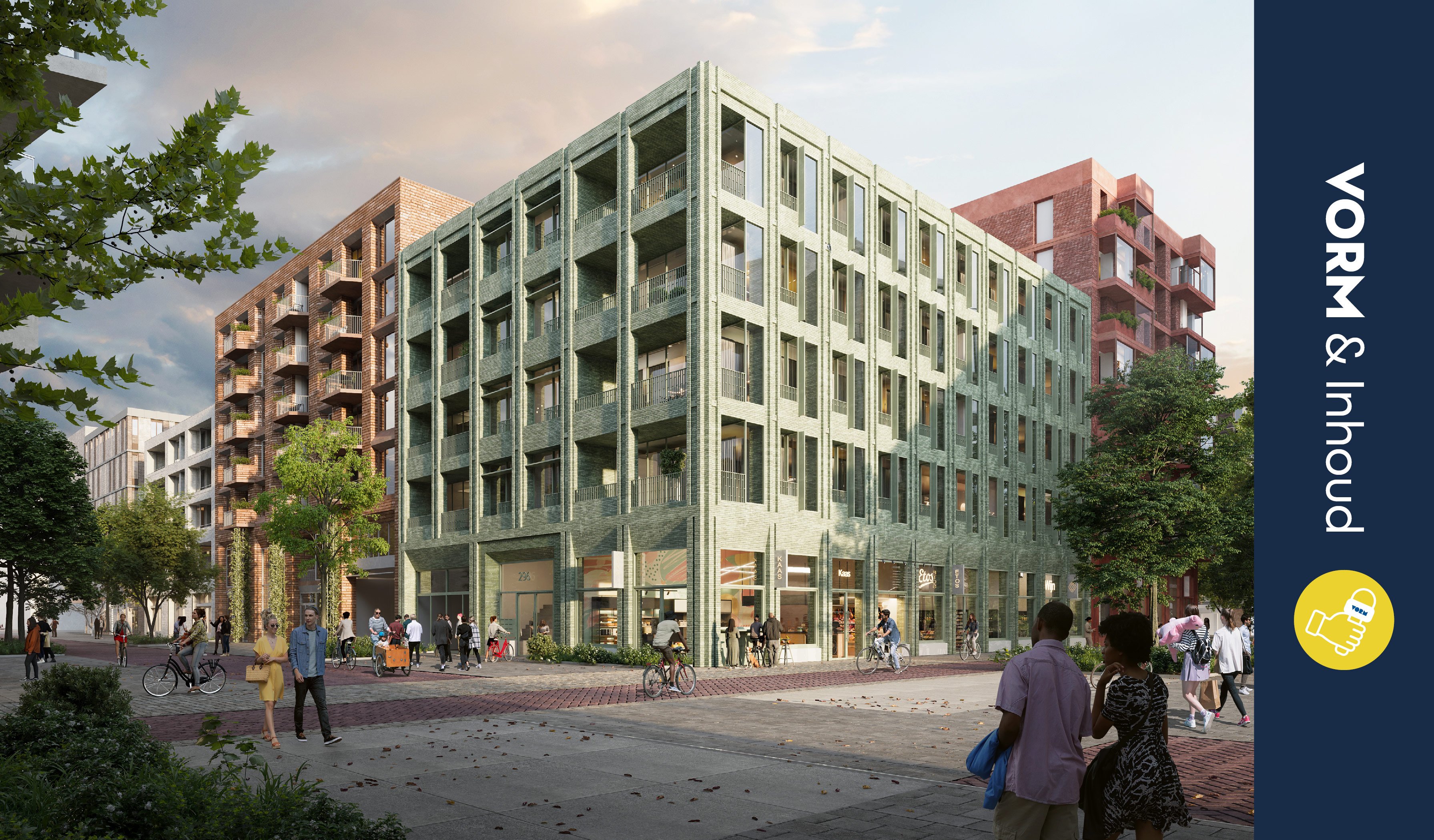 “Hibi” van VORM geselecteerd als winnend plan voor kavel 10b in Amstelkwartier 3de fase